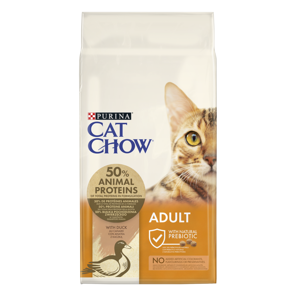 CAT CHOW Croquettes Canard